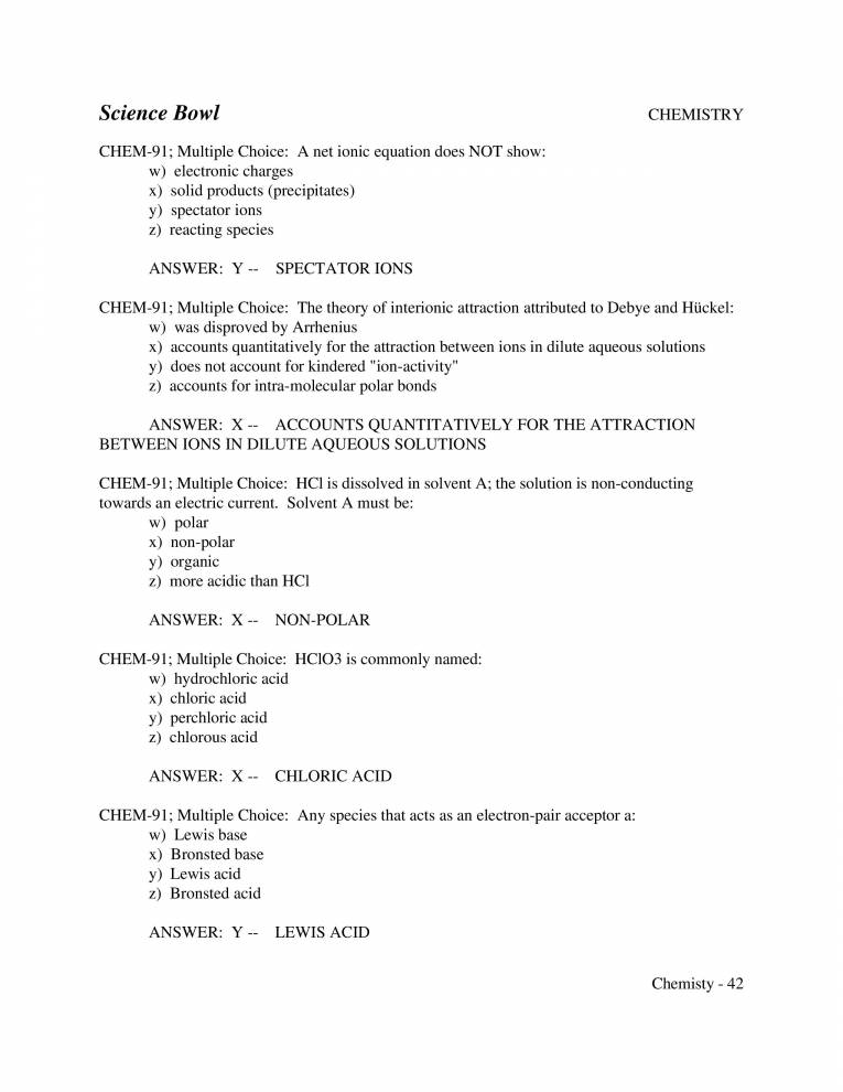 Chemistry MCQ - Notes - LearnPick India