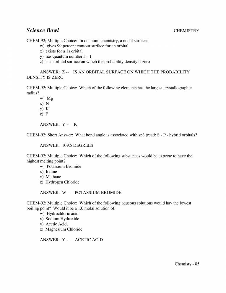 Chemistry MCQ - Notes - LearnPick India