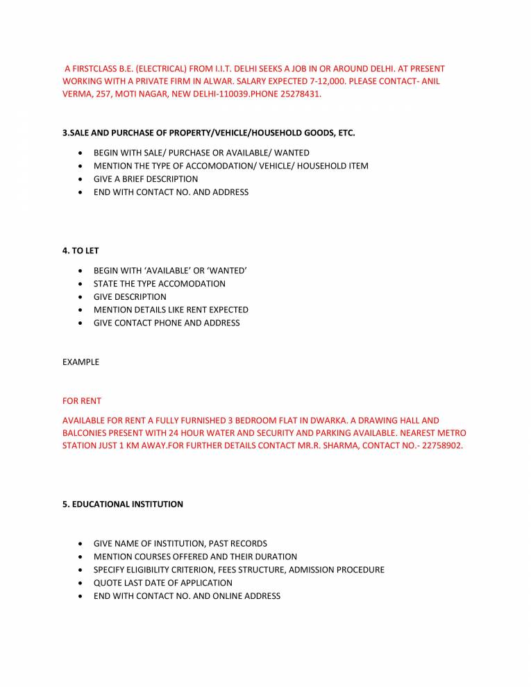 Advertisement - Notes - LearnPick India