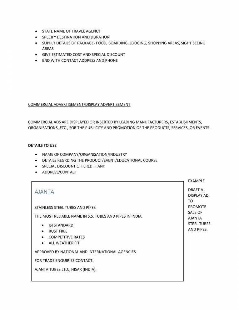 Advertisement - Notes - LearnPick India