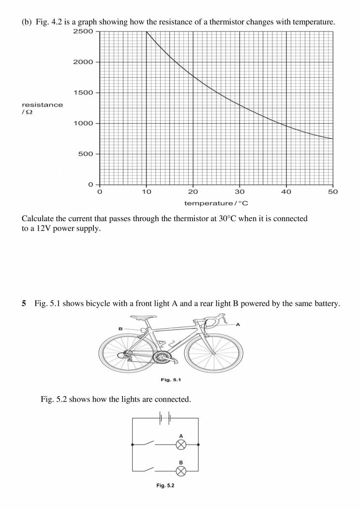 Electricity , Direct Current, Practical Electricity - Worksheets ...