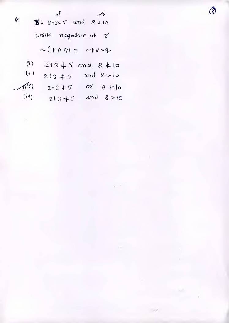 Mathematical Reasoning - Notes - LearnPick India