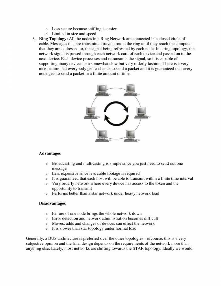 NETWORKING - Multiplexing & Network Topologies - Notes - LearnPick India