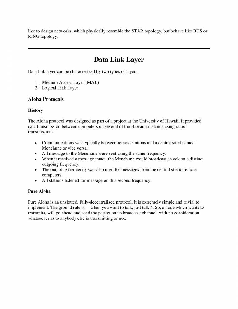 NETWORKING - Multiplexing & Network Topologies - Notes - LearnPick India