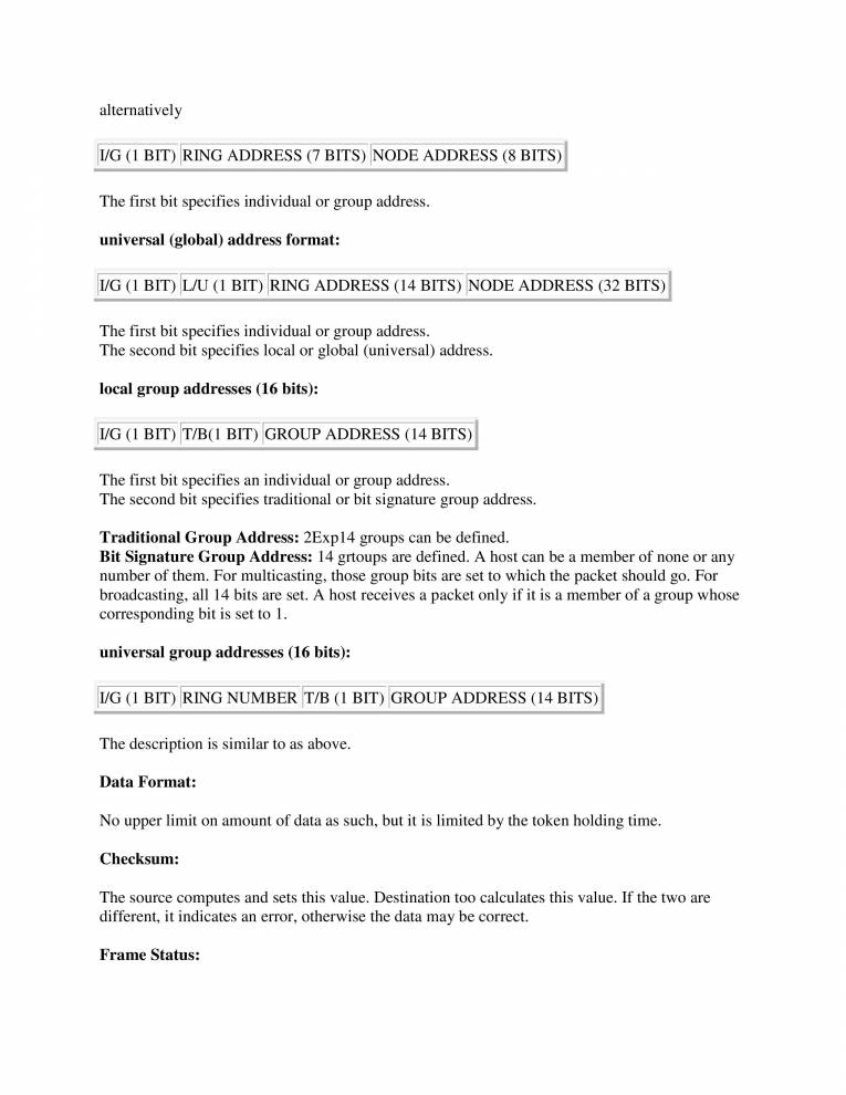 NETWORKING - IEEE 802.5 Token Ring - Notes - LearnPick India