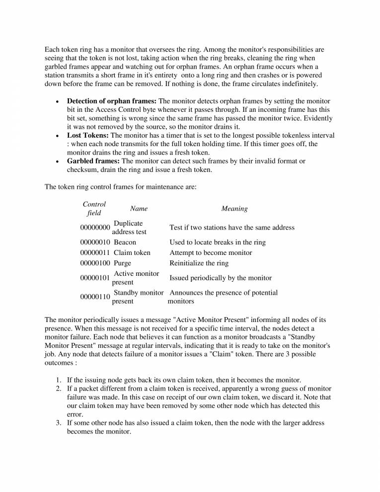 NETWORKING - IEEE 802.5 Token Ring - 2nd Part - Notes - LearnPick India