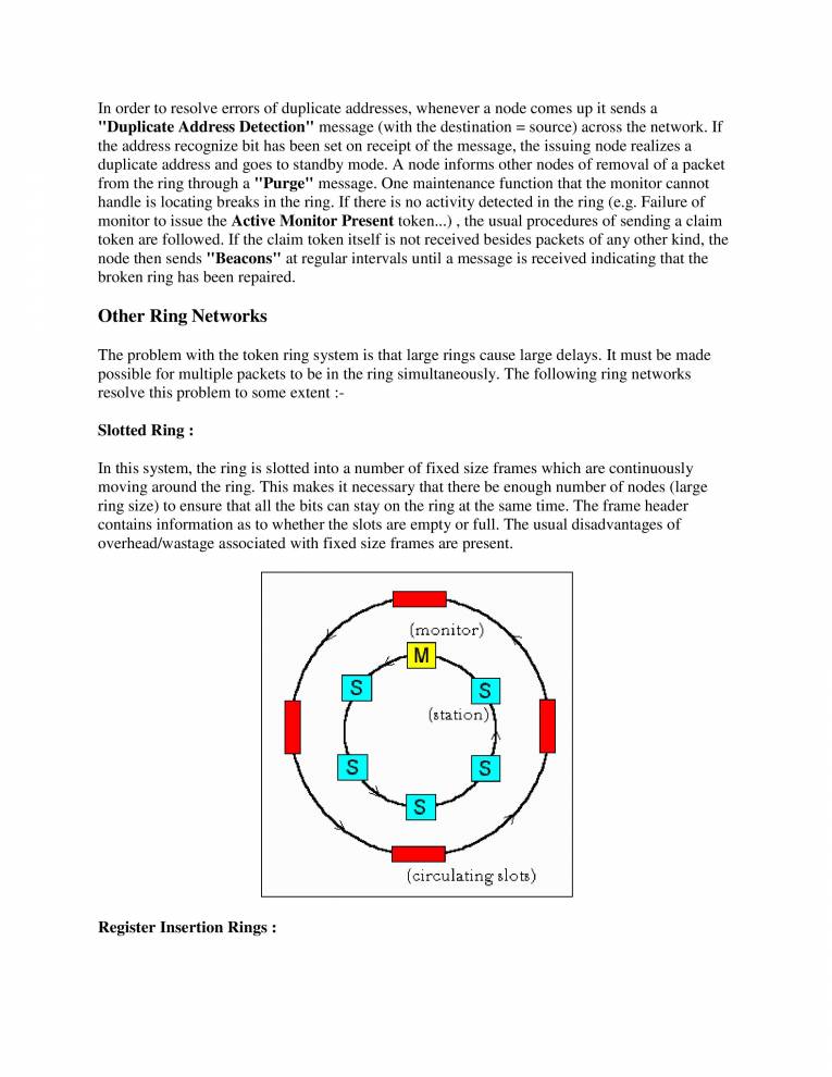 NETWORKING - IEEE 802.5 Token Ring - 2nd Part - Notes - LearnPick India