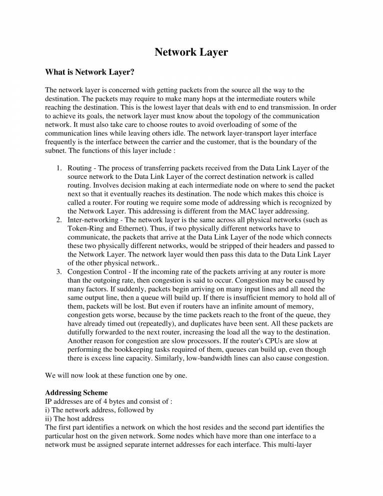 Notes Collection For Networking Learnpick