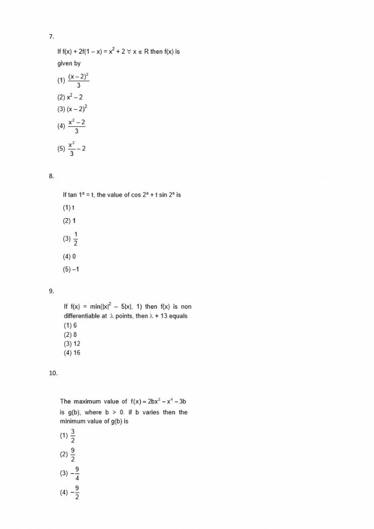 Differential Calculus - Notes - LearnPick India
