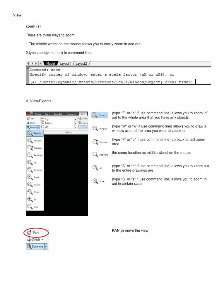 Autocad - Notes - LearnPick India