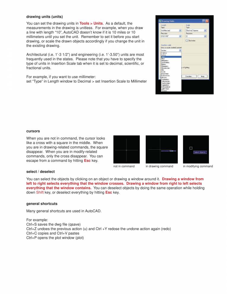 Autocad - Notes - LearnPick India