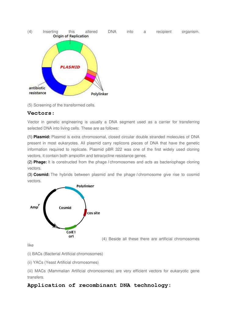 Biology - Biotechnology - Notes - LearnPick India