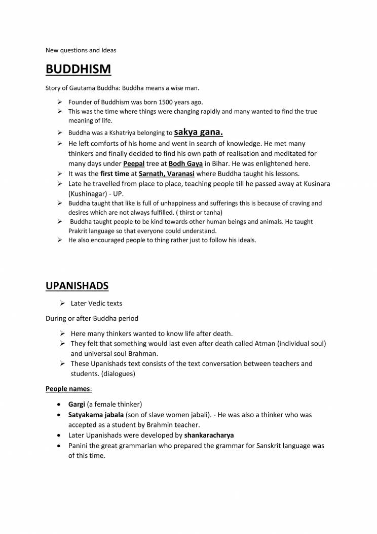 History Class 6 - Notes - LearnPick India