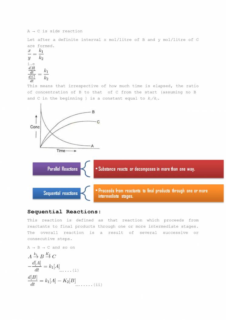 Chemistry - Chemical Kinetics - Notes - LearnPick India