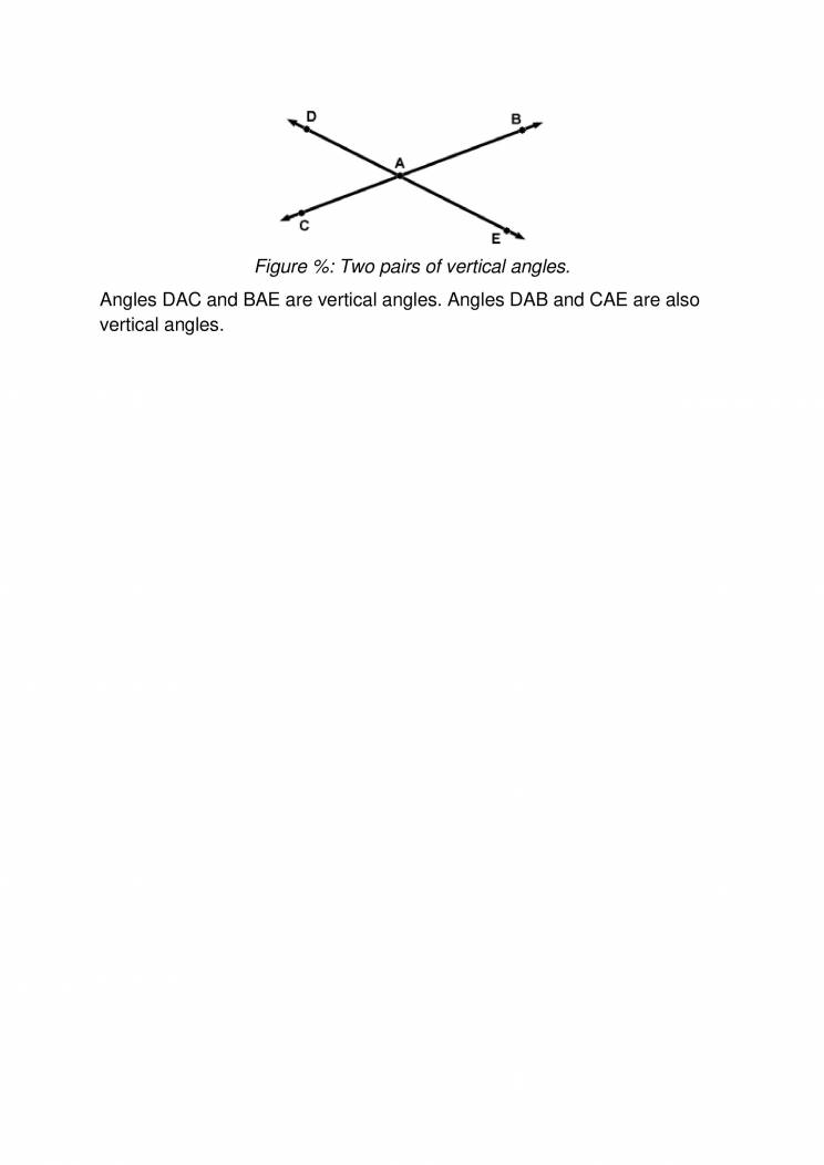 Mathematics - Angle Pairs - Notes - LearnPick India