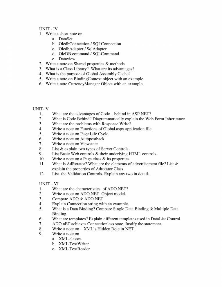 TY BSC CS - Notes - LearnPick India