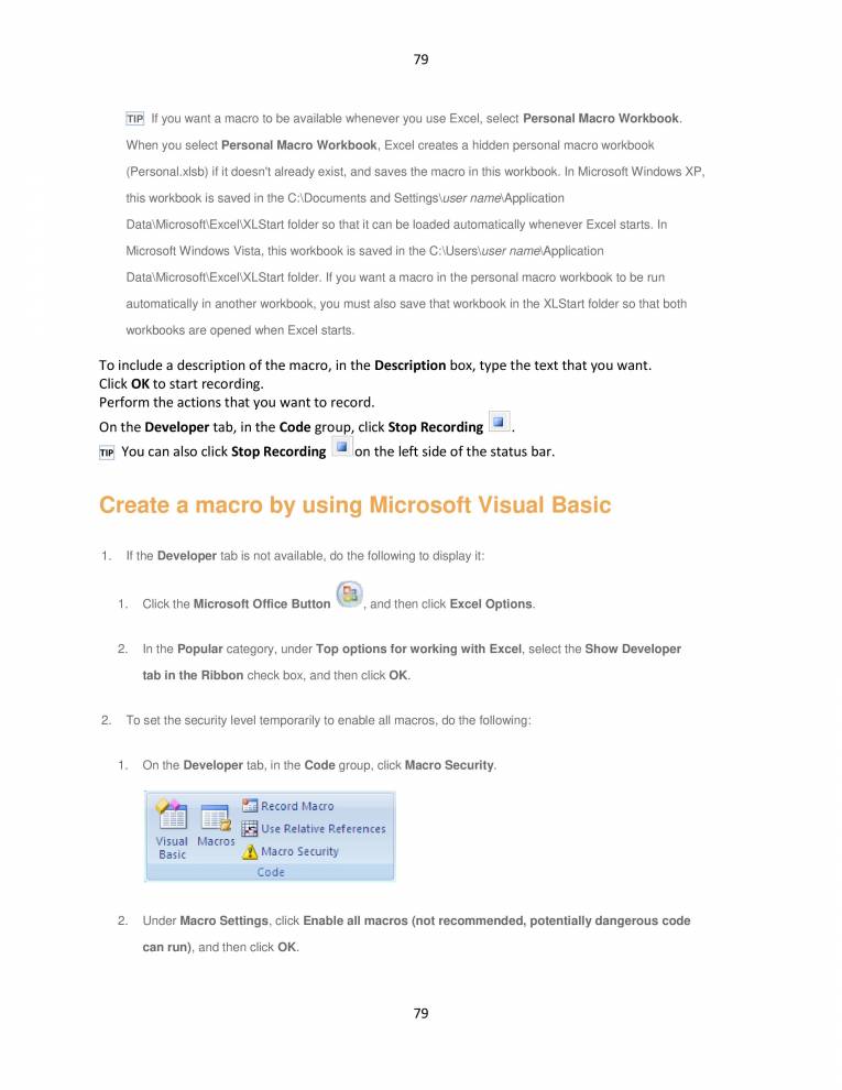 Excel And Advanced Excel - Notes - LearnPick India