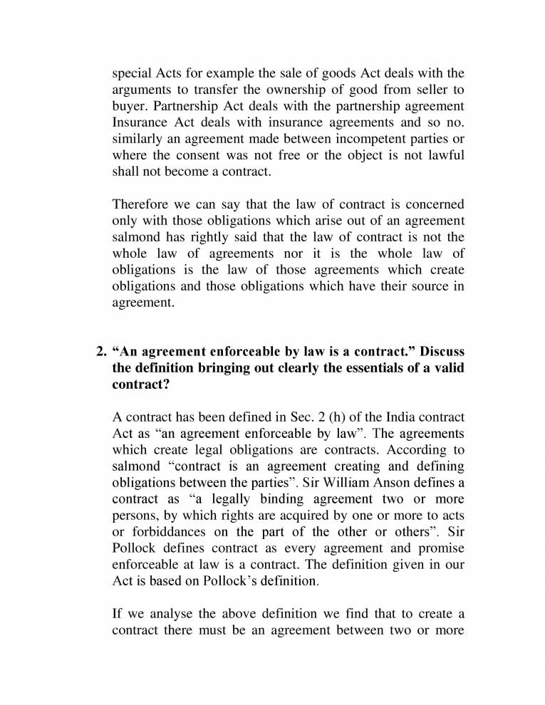 Example Of Valid Contract