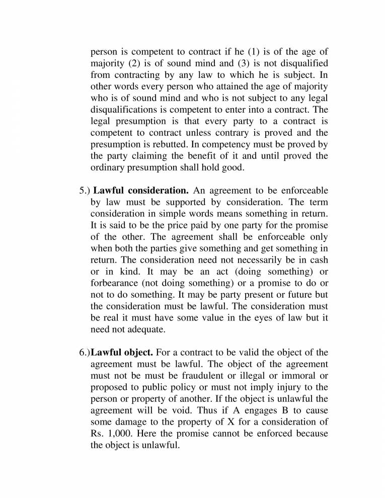 Contract Act - Notes - LearnPick India