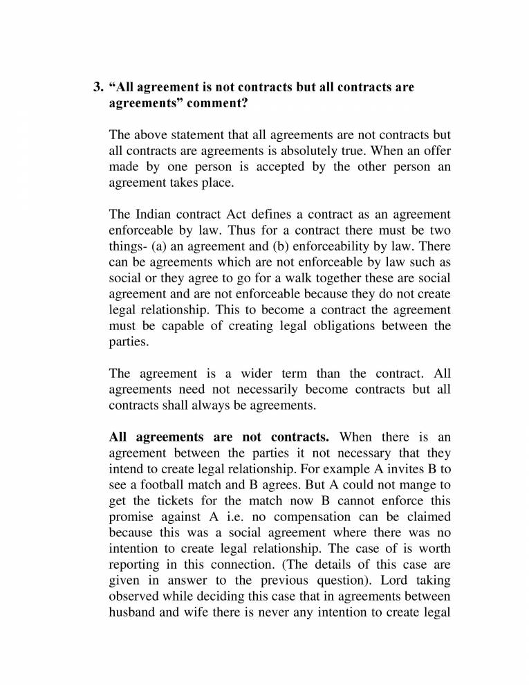 Contract Act - Notes - LearnPick India