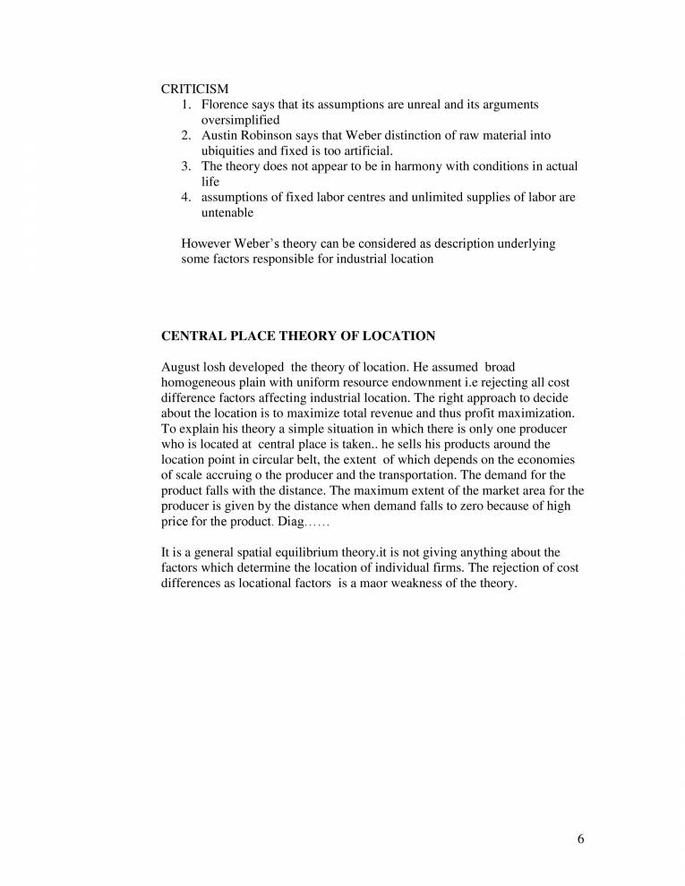 Industrial Location - Notes - LearnPick India