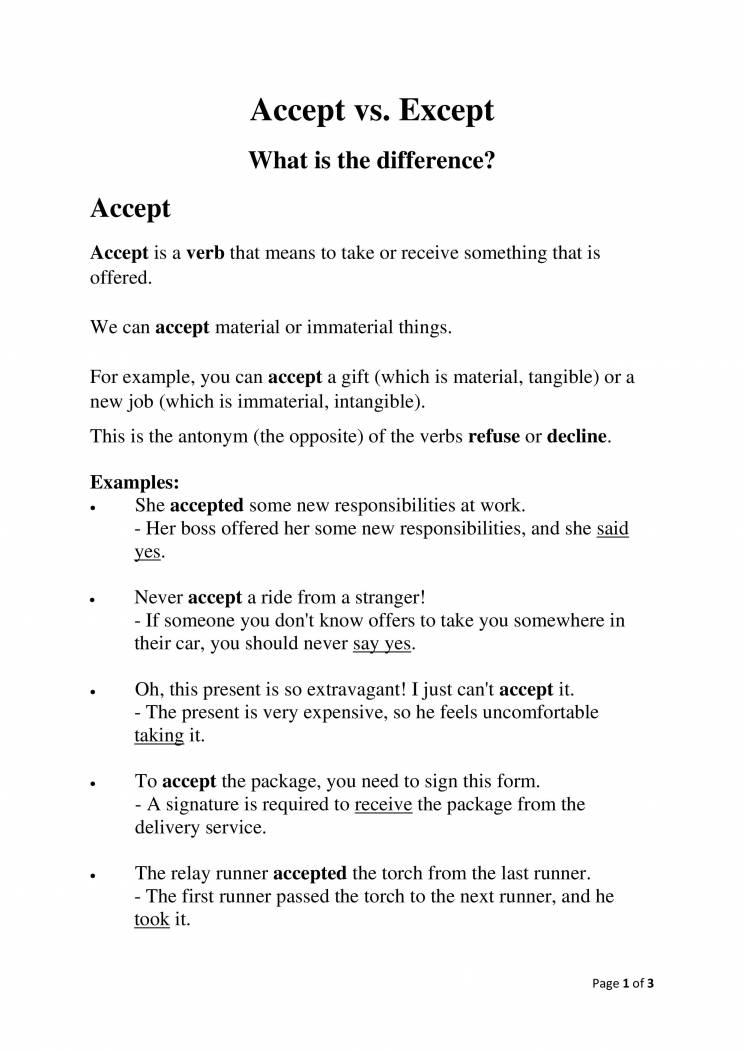 Confused Words - Notes - LearnPick India