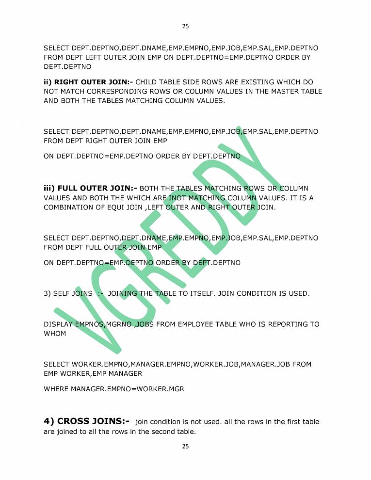 SQL SERVER - Notes - LearnPick India