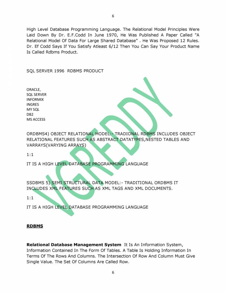 SQL SERVER - Notes - LearnPick India