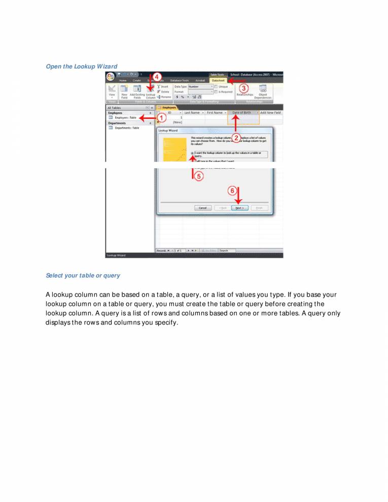 MS ACCESS - Notes - LearnPick India