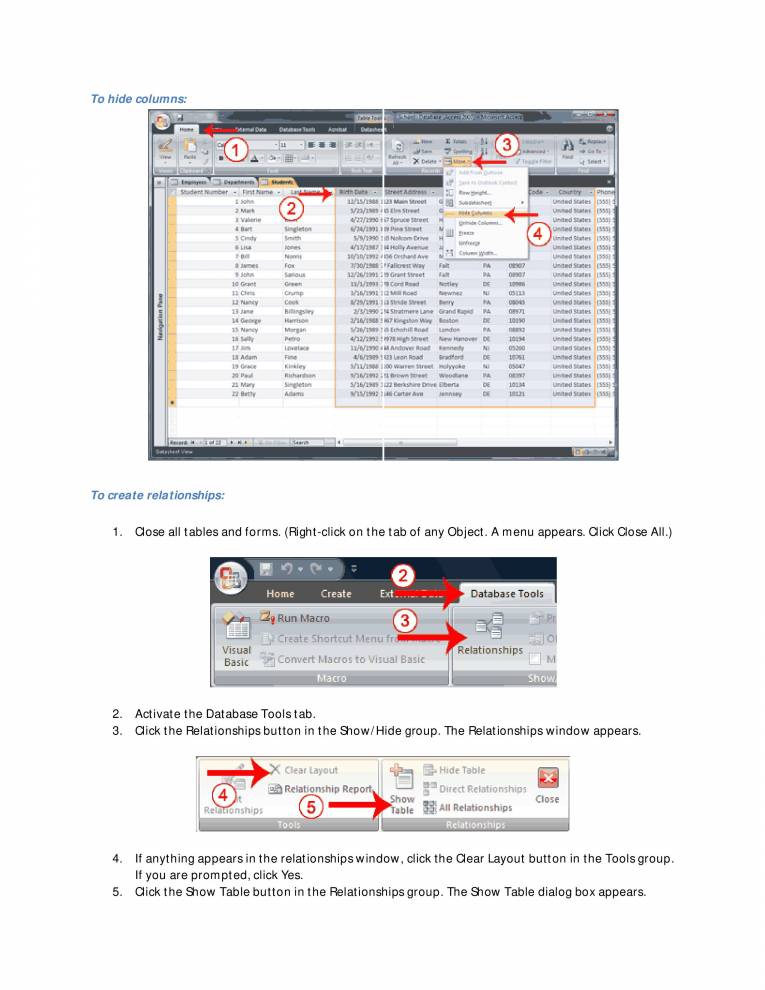 MS ACCESS - Notes - LearnPick India