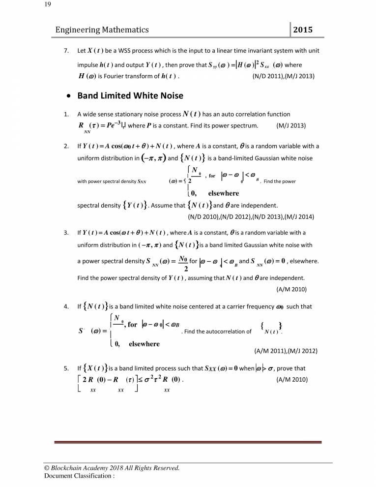 Probability And Random Process - Notes - LearnPick India