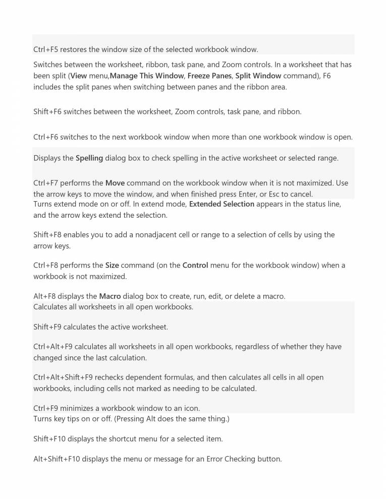 Keyboard Shortcuts - Notes - LearnPick India