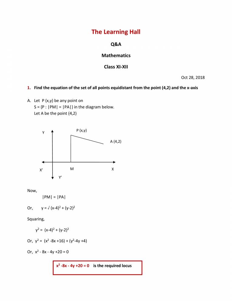Simple Problems In Mathematics - Notes - LearnPick India