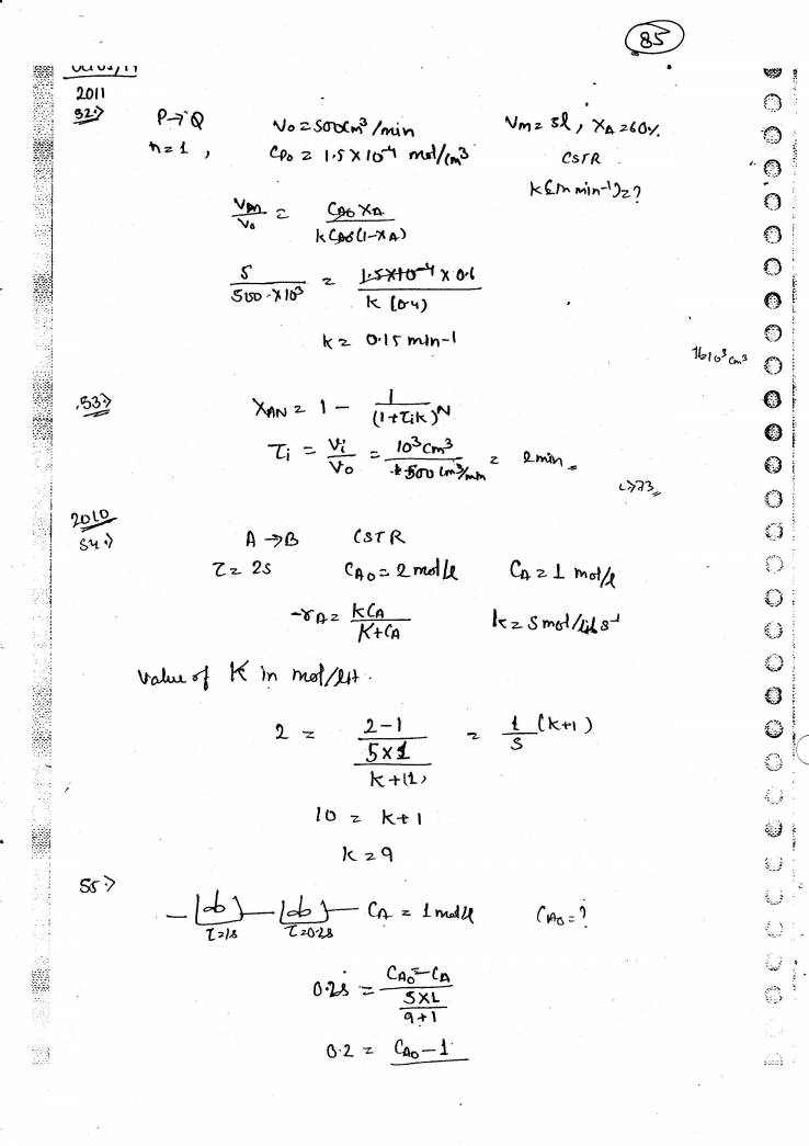Chemical Engineering Notes - Notes - LearnPick India