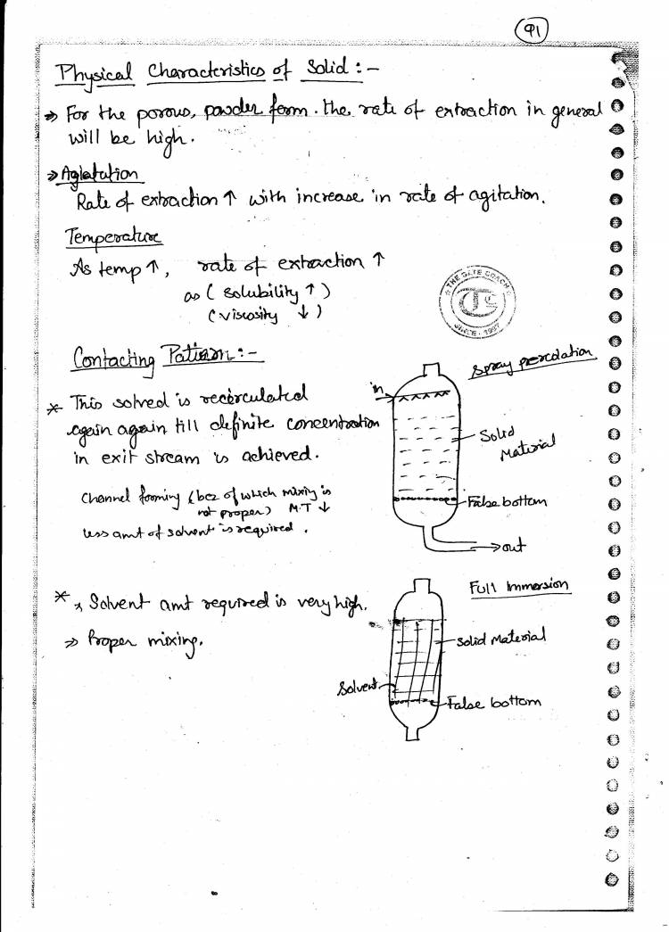 Chemical Engineering - Notes - LearnPick India