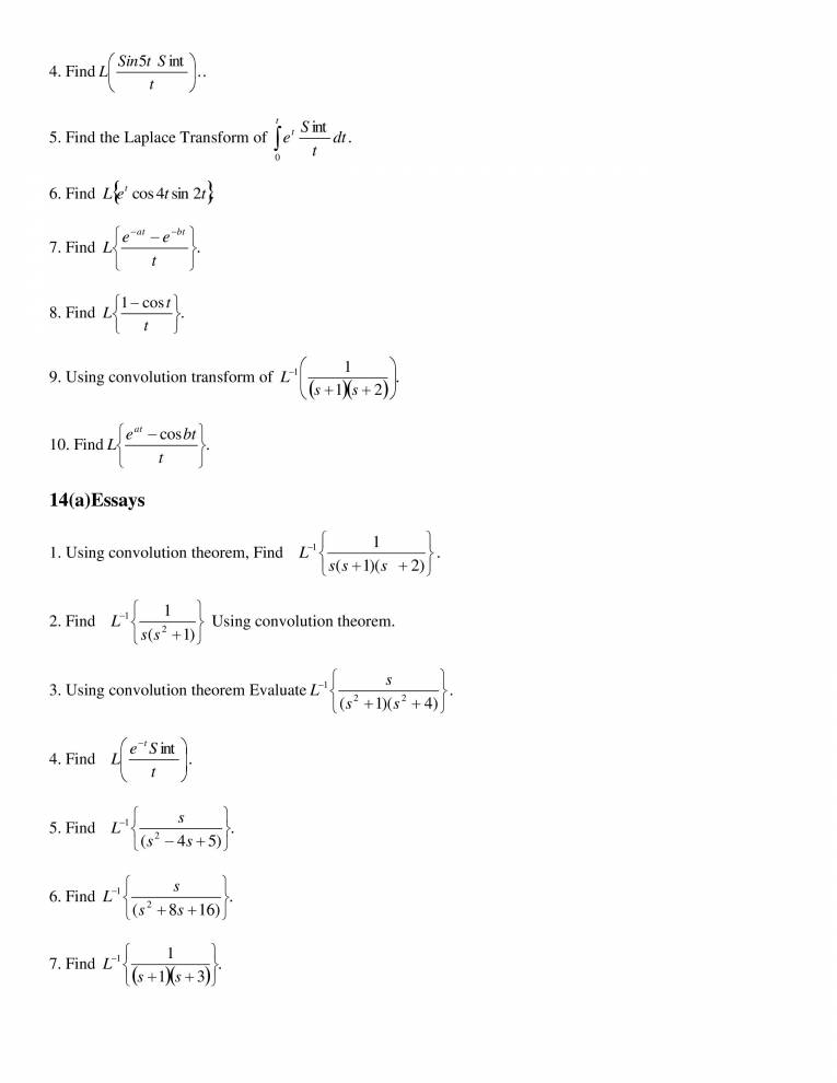 Diploma Engineering Mathematics - Notes - LearnPick India