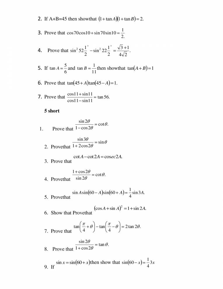 Diploma Engineering Mathematics - Notes - LearnPick India