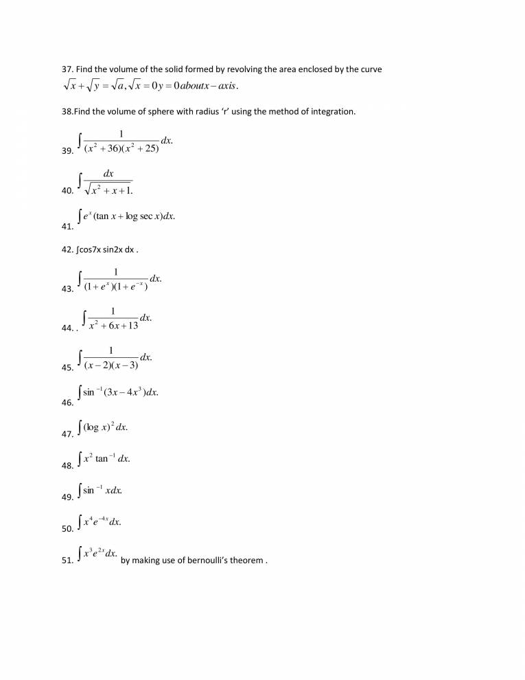 Diploma Engineering Mathematics - Notes - LearnPick India