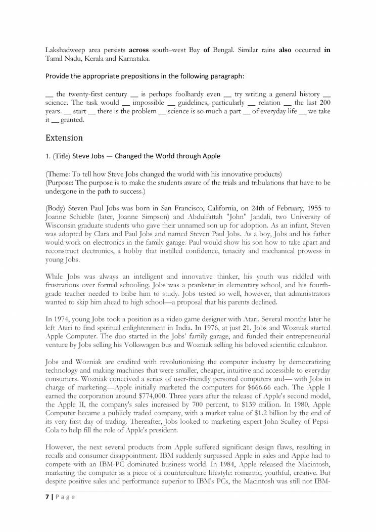 Notes On English Words And Meaning - Notes - LearnPick India