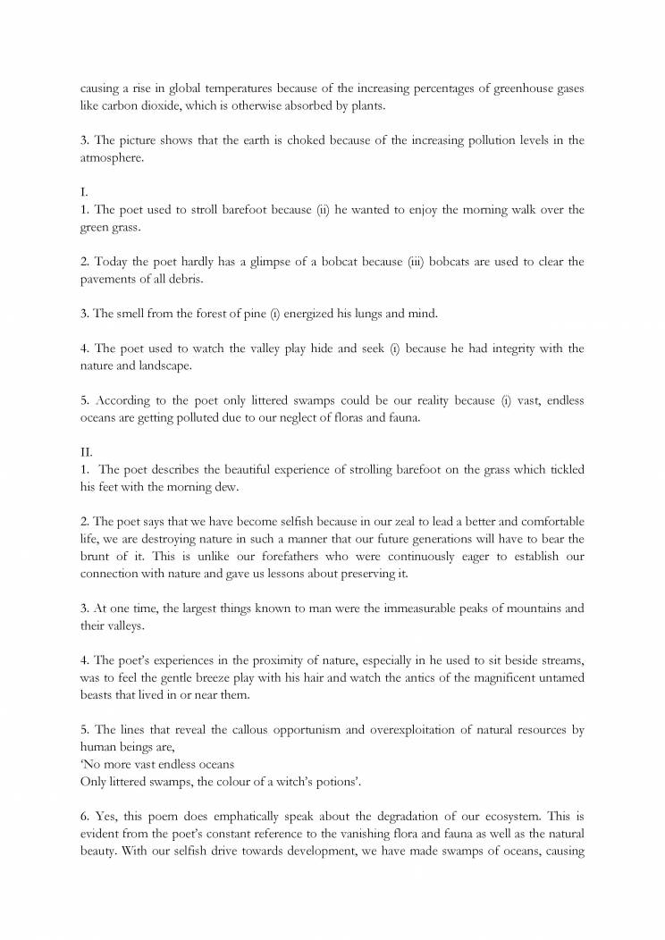 English Literature Notes For Class 12 - Notes - LearnPick India