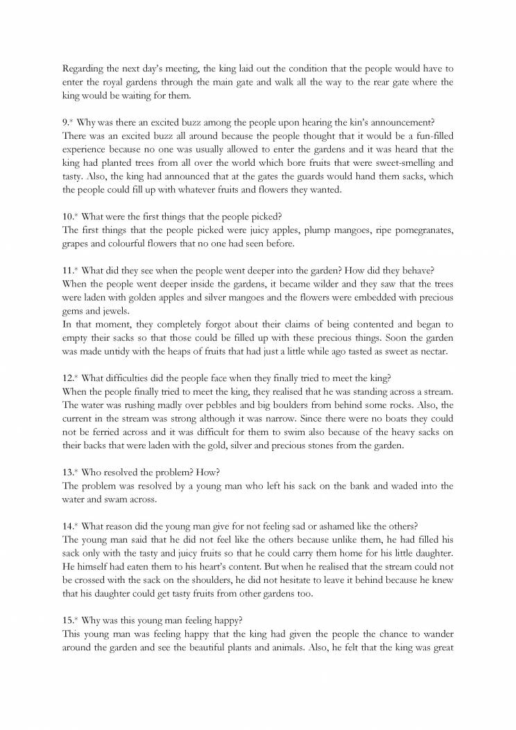 English Literature Notes For Class 12 - Notes - LearnPick India