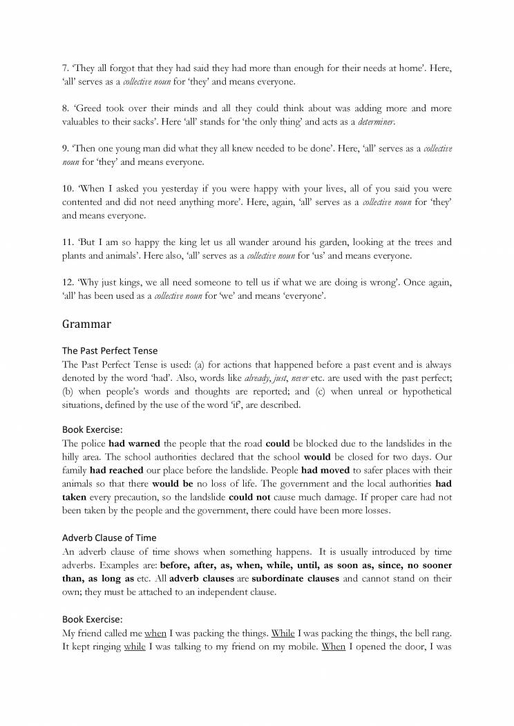 English Literature Notes For Class 12 - Notes - LearnPick India