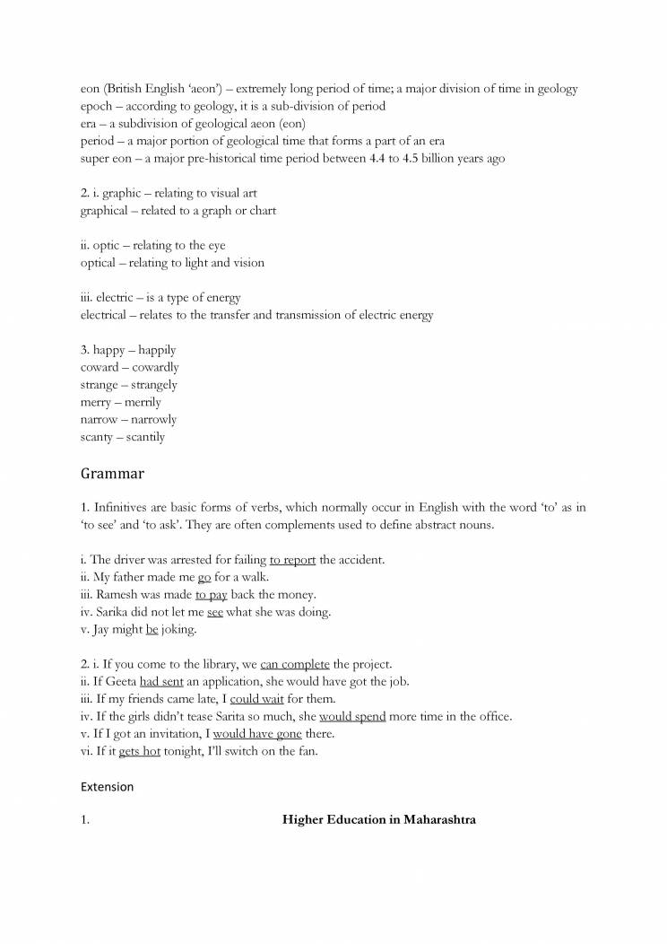 Practice Notes On English Literature - Notes - LearnPick India