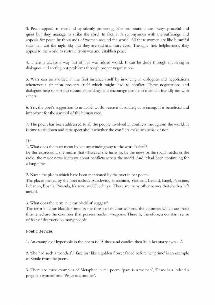 Practice Notes On English Literature - Notes - LearnPick India