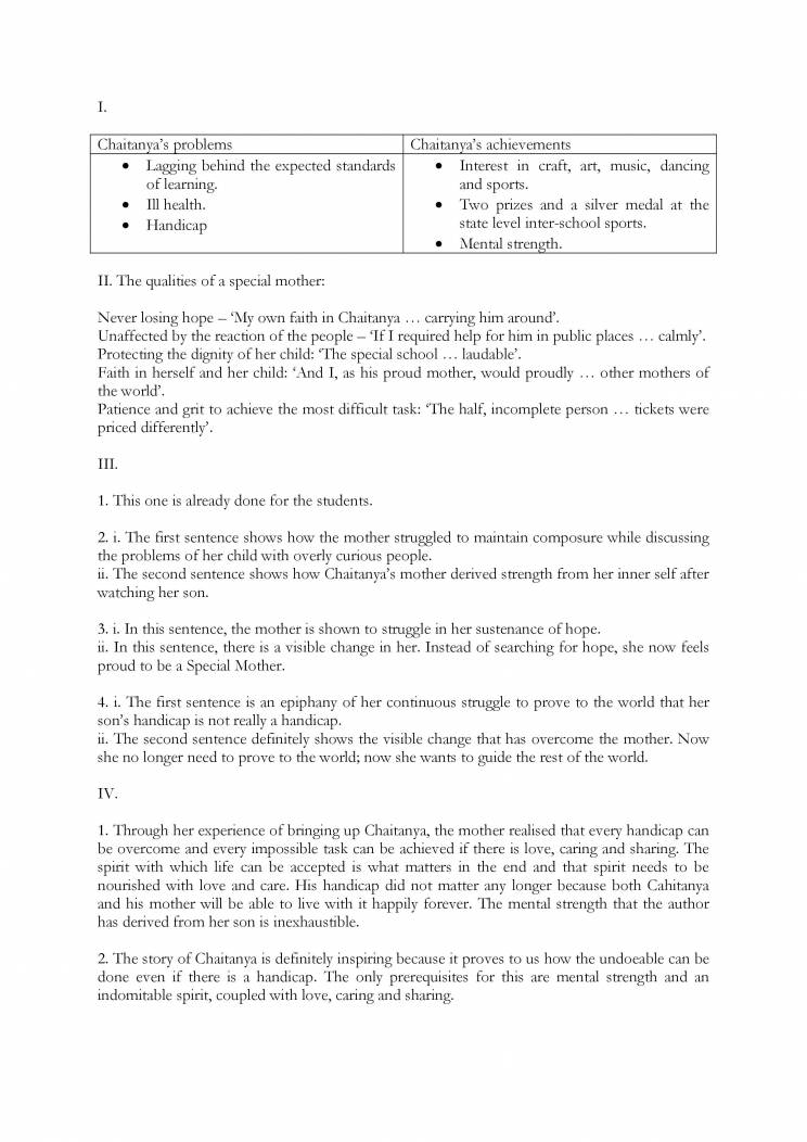 Notes On English Lesson For Practice - Notes - LearnPick India