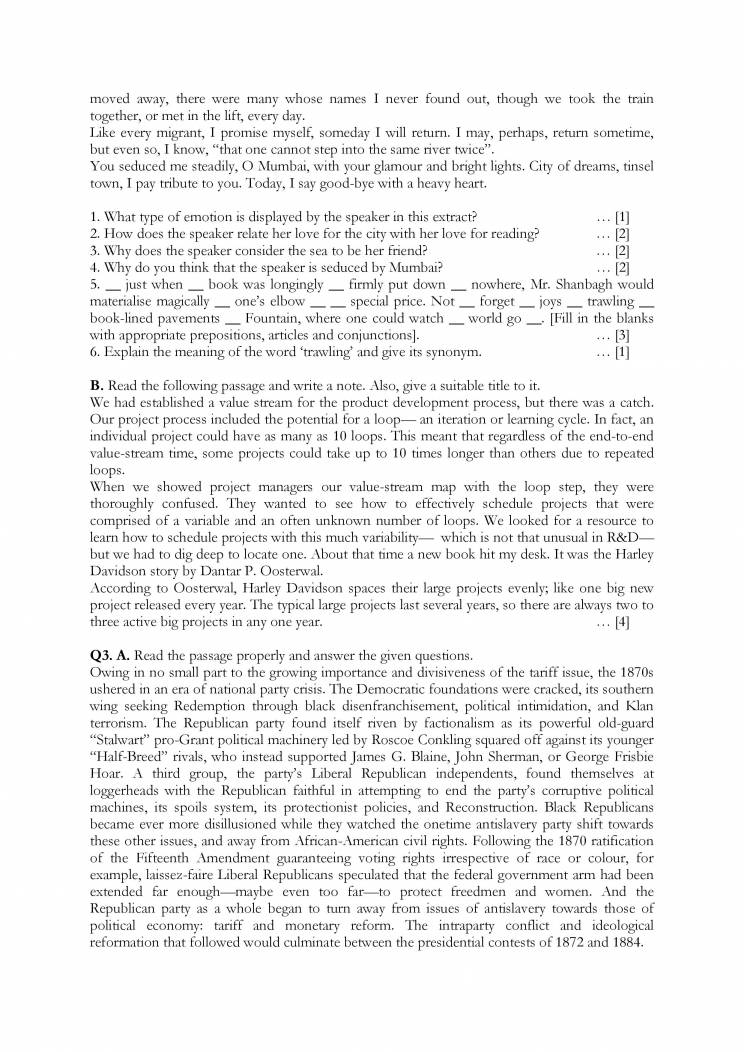 Notes On English Literature Practice - Notes - LearnPick India