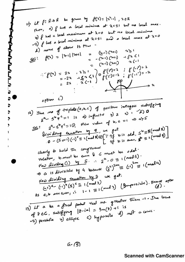 Notes On B Stat Study Material For Isi Notes Learnpick India