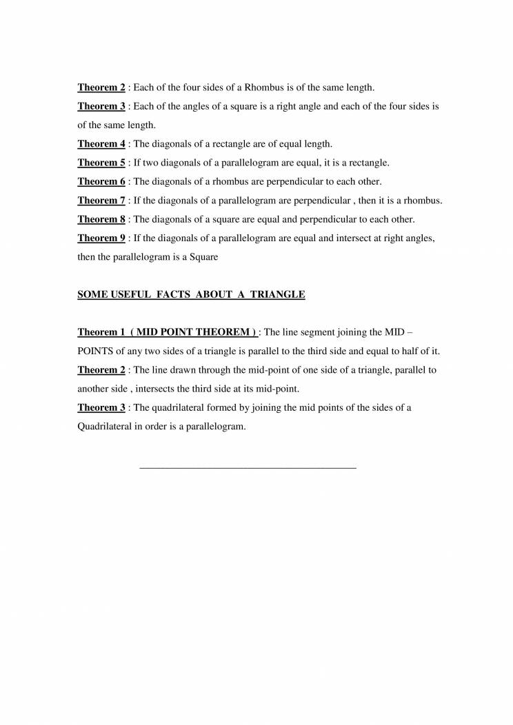 KEY POINTS - Notes - LearnPick India