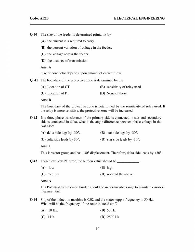 Electrical System Sample Note - Notes - LearnPick India