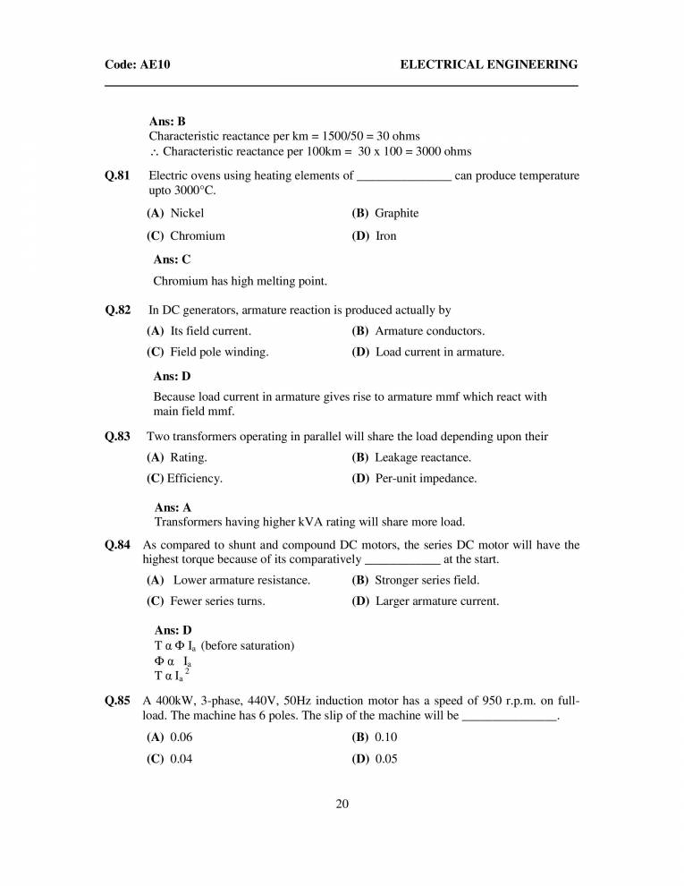 Electrical System Sample Note - Notes - LearnPick India